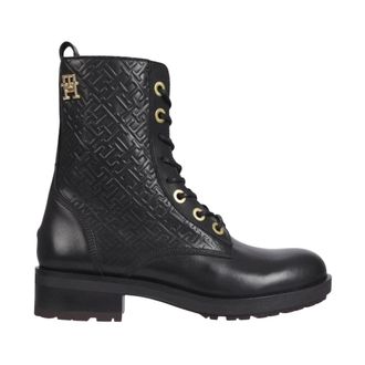 Tommy Hilfiger Thgram Biker Boot - - Shoes - Damen - Schwarzk - 36 EU
