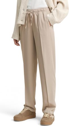 Tom Tailor Damen 1047661 Loose Straight Hose, 32208-Soft Taupe Grey, 40W / 30L