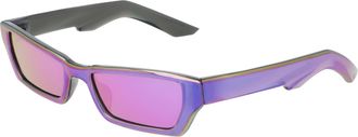 Nike Lucent Boost Rechteck-Sonnenbrille f&uuml;r Herren (Magenta)