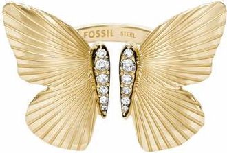 Fossil Anneaux ouverts en acier inoxydable pour femmes