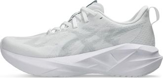 Asics Damen-Sneaker Novablast 5, Wei&szlig;/Piedmont Grau, 42.5 EU