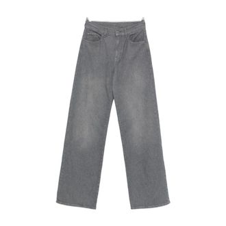 Emporio Armani Femme, Jeans, Gris, Taille: W29 Jean Gris Boutonni&egrave;re Cinq Poches