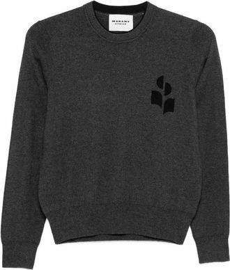 Isabel Marant Pull Col Rond - Gris
