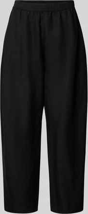 Boss Orange by Hugo Boss Regular Fit Barrel Leg Hose aus Leinen-Mix Modell TALINEN