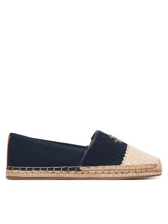 Tommy Hilfiger Espadrilles Script Crochet Espadrille FW0FW09502 Dunkelblau