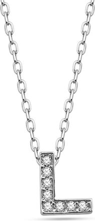 Dkeniz Dkeniz Anhänger mit Kette Buchstabe L 925/- Sterling Silber