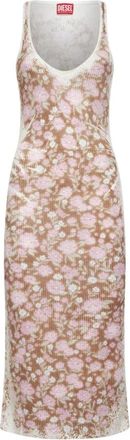 Diesel Femme, Robes, Multicolore, Taille: 38 FR Midi Dress