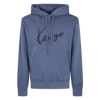 Kenzo SweaT-shirts &agrave; capuche - Homme - Sweatshirts et sweats &agrave; capuche - Bleu - Taille: M