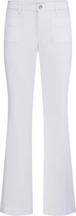 Peter Hahn Bootcut Fit-Jeans Peter Hahn weiss