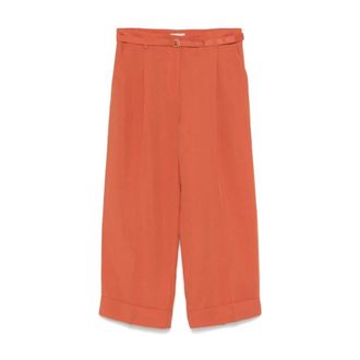 Liu Jo Leinenhose - - Trousers - Damen - Orange - S