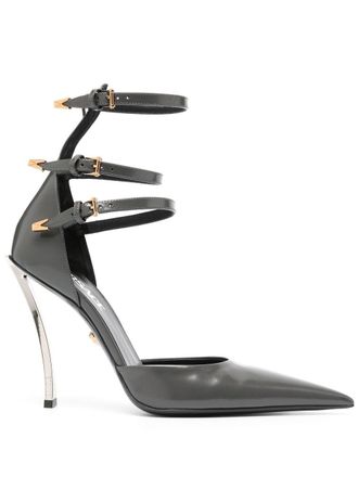 Versace Eva Pumps 110mm - Grau