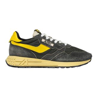 Autry Homme, Chaussures, Vert, Taille: 44 EU Reelwind Low Suede/Nylon