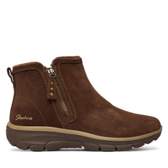Skechers Stiefeletten Skechers Easy Going - Urban Zip 168188 Braun