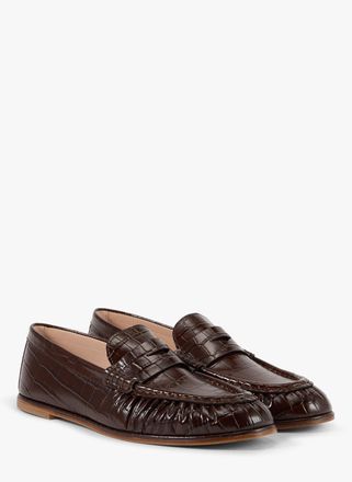 Stuart Weitzman Mocassins Spencer en cuir