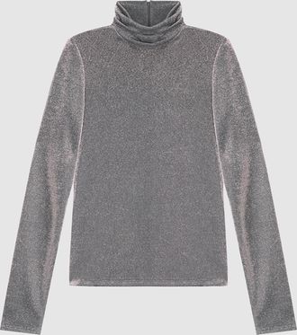 Isabel Marant Top Jadia Gun Metal, Capsule Festive