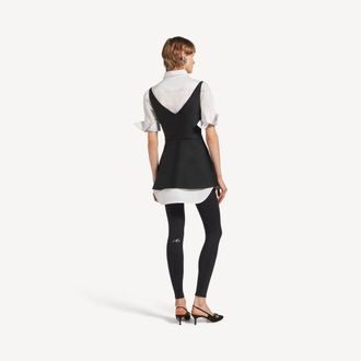 Balenciaga Hybrid Shirt Dress - Black