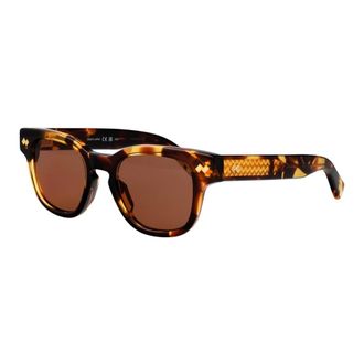 Bottega Veneta Lunettes de soleil carr&eacute;es en ac&eacute;tate - unisex - Accessoires - Brun - Taille: 48 MM