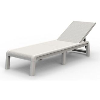 Keter Transat mallorca sunlounger Blanc - Keter
