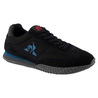 Le Coq Sportif Homme Veloce Tricolore Dark Black/Blue Coral Basket, Noir Bleu Corail, 45 EU