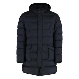 Herno Il Parka Daunenjacke - - Jackets - Herren - Blau - 2XL