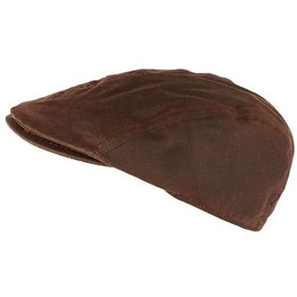 L&eacute;on Montane Casquette Coton Huile marron Wax Creation Francaise - Taille: 59 - Couleur: Marron - Mixte
