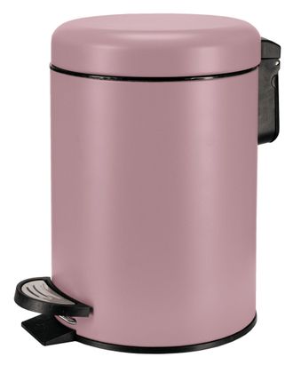 Kleine Wolke Kosmetikeimer One, Farbe: Rouge, Material: Edelstahl/PP, Gr&ouml;&szlig;e: Eimer 3 Liter 16,8 cm x 25 cm