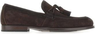 Fabi Homme, Chaussures, Brun, Taille: 43 1/2 EU Velour Loafer