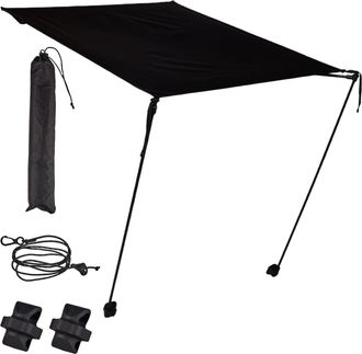 Generic Campingstuhl-Überdachung - Strandstuhl-Markise | Robuster, tragbarer Lounge-Sonnenschirm für Erwachsene, Reisen, Angeln, Terrasse, Garten, Outdoor-Akt