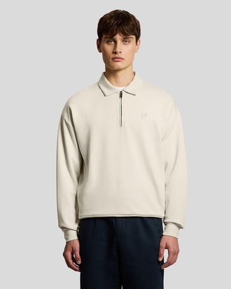 Lyle & Scott 1/4 Zip Kragen Sweatshirt