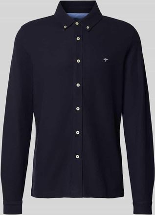 Fynch-Hatton Slim Fit Freizeithemd mit Button-Down-Kragen