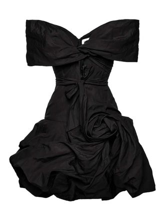 Magda Butrym Knielanges Kleid - Schwarz