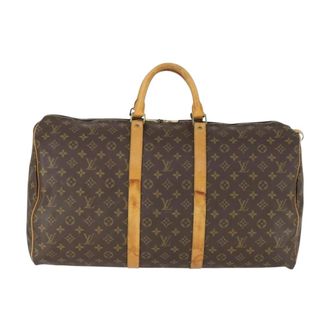 Louis Vuitton unisex, Pre-owned, Brun, Taille: ONE Size Sac de voyage Keepall Pre-owned