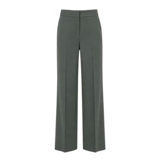 Marella Emmvoliera2 Pantalon large - Femme - Pantalons - Vert - Taille: 40 FR