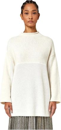 Alpha Studio Damen, Strickwaren, Wei&szlig;, MGr&ouml;&szlig;e