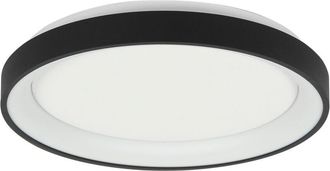 Steinhauer Steinhauer - deckenleuchte - Ringlede - schwarz - kunststoff - &oslash;