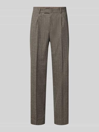 Joop Regular Fit Weite Hose aus Woll-Mix