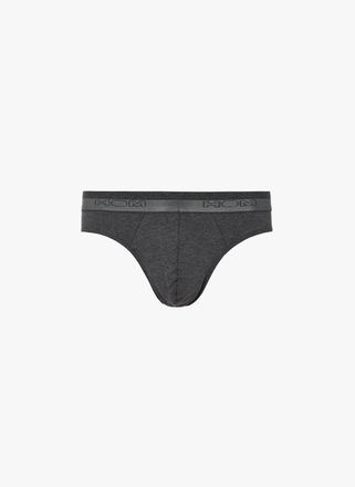 HOM Slip en coton m&eacute;lang&eacute;