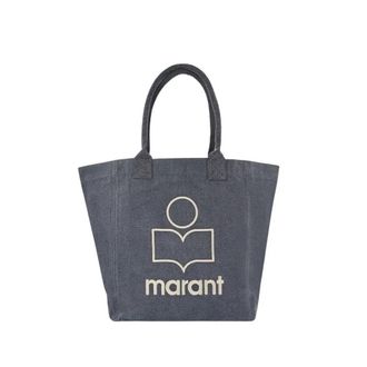 Isabel Marant Isabel Marant Shopper & Totes - Yenky Gz Shopper Bag - Cotton - Black - Gr. unisize - in Grau - f&uuml;r Damen