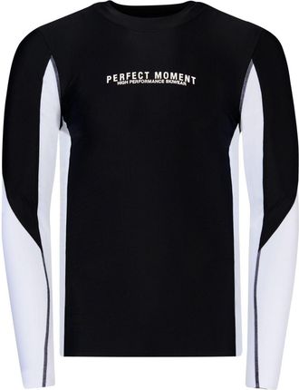 Perfect Moment Skioberteil mit Logo-Print - Schwarz