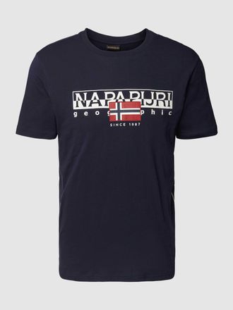 Napapijri T-Shirt mit Label-Print Modell AYLMER