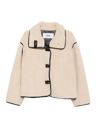 Eleh Veste Casual - Cr&egrave;me