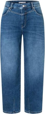 M.A.C Jean court - Femme - Jeans - Bleu - Taille: 40 FR