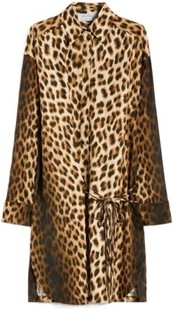 Max Mara Femme, Robes, Brun, Taille: 40 FR Cinema Silk Twill Chemisier