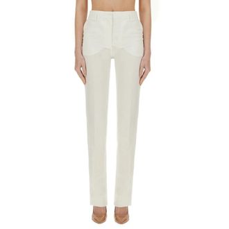 Sportmax Slim-fit Hose - - Trousers - Damen - Wei&szlig; - XS