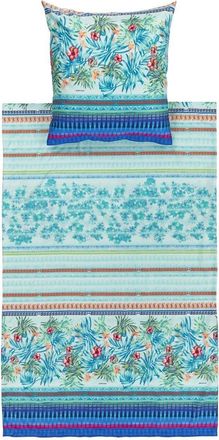 Bassetti Sorrento Bettwäsche, Baumwolle, Blau, 200 x 200 x 1 cm, 2-Einheiten