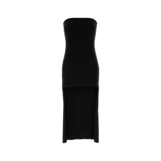 Alexander Wang Femme, Robes, Noir, Taille: 36 FR Robe mi-longue en jersey