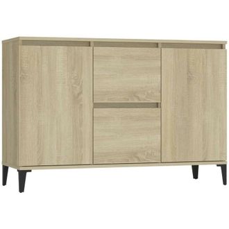 Les Tendances Buffet Ch&ecirc;ne sonoma 104x35x70