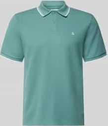 Jack & Jones Regular Fit Poloshirt mit Strukturmuster Modell AUSTIN