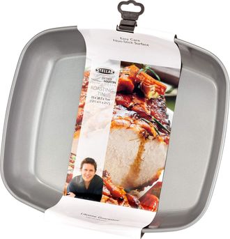 Stellar SJM64 Br&auml;ter, 33 x 28 x 7 cm, Edelstahl, Silber