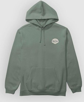 Salty Crew Crafted Pigment Hoodie laurel wreath